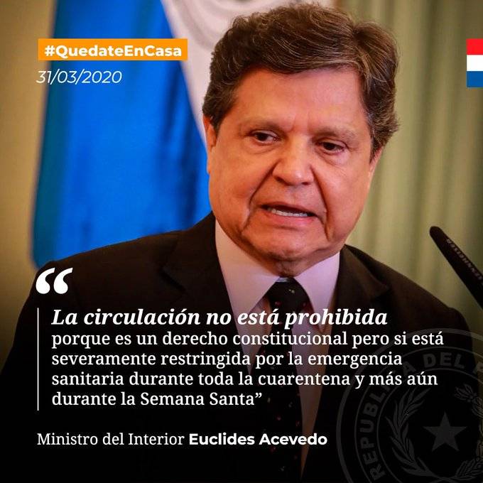 Euclides Acevedo: "Esta tarde se termina el recreo” – Prensa 5