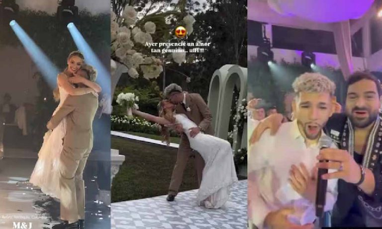 Julio Enciso y Melissa Cardona tiraron “la casa por la ventana” en su ...